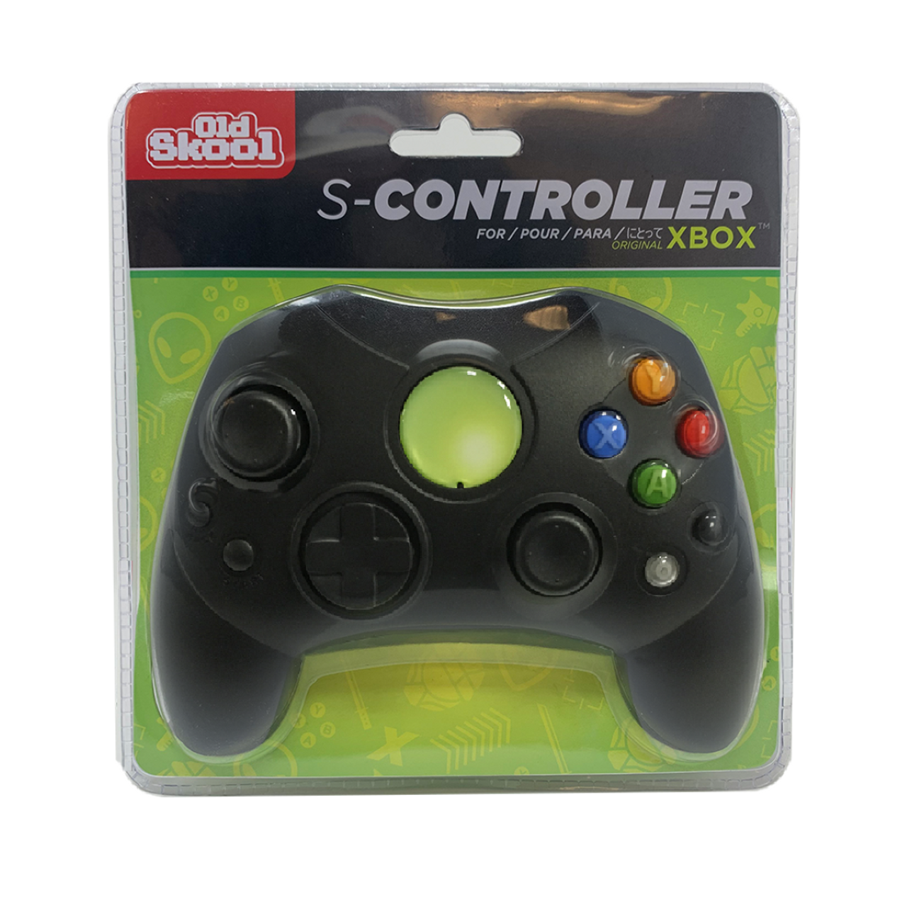 Wired Controller for Xbox - Old Skool - Stone Age Gamer