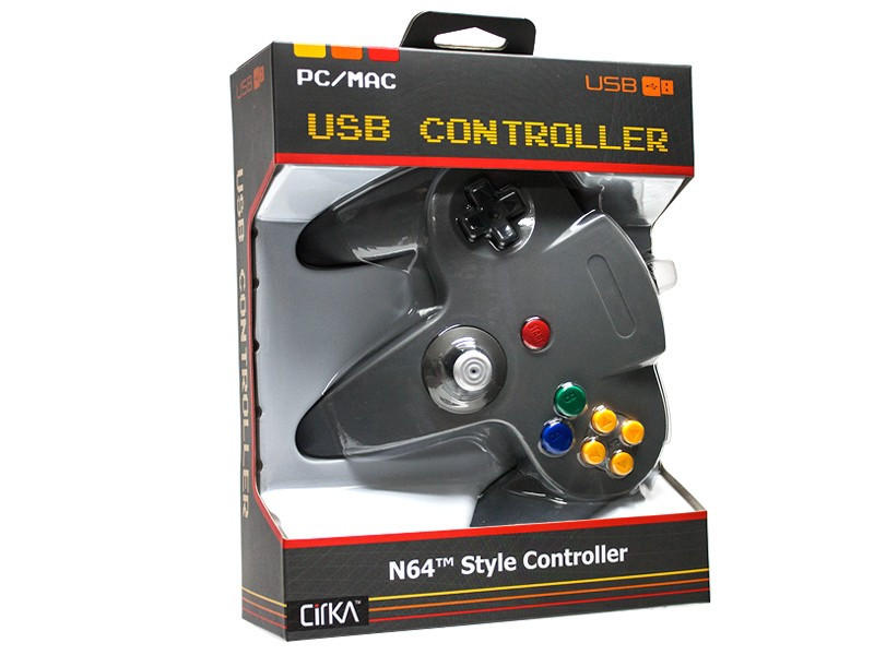 USB N64-Style Controller - CirKa - Stone Age Gamer