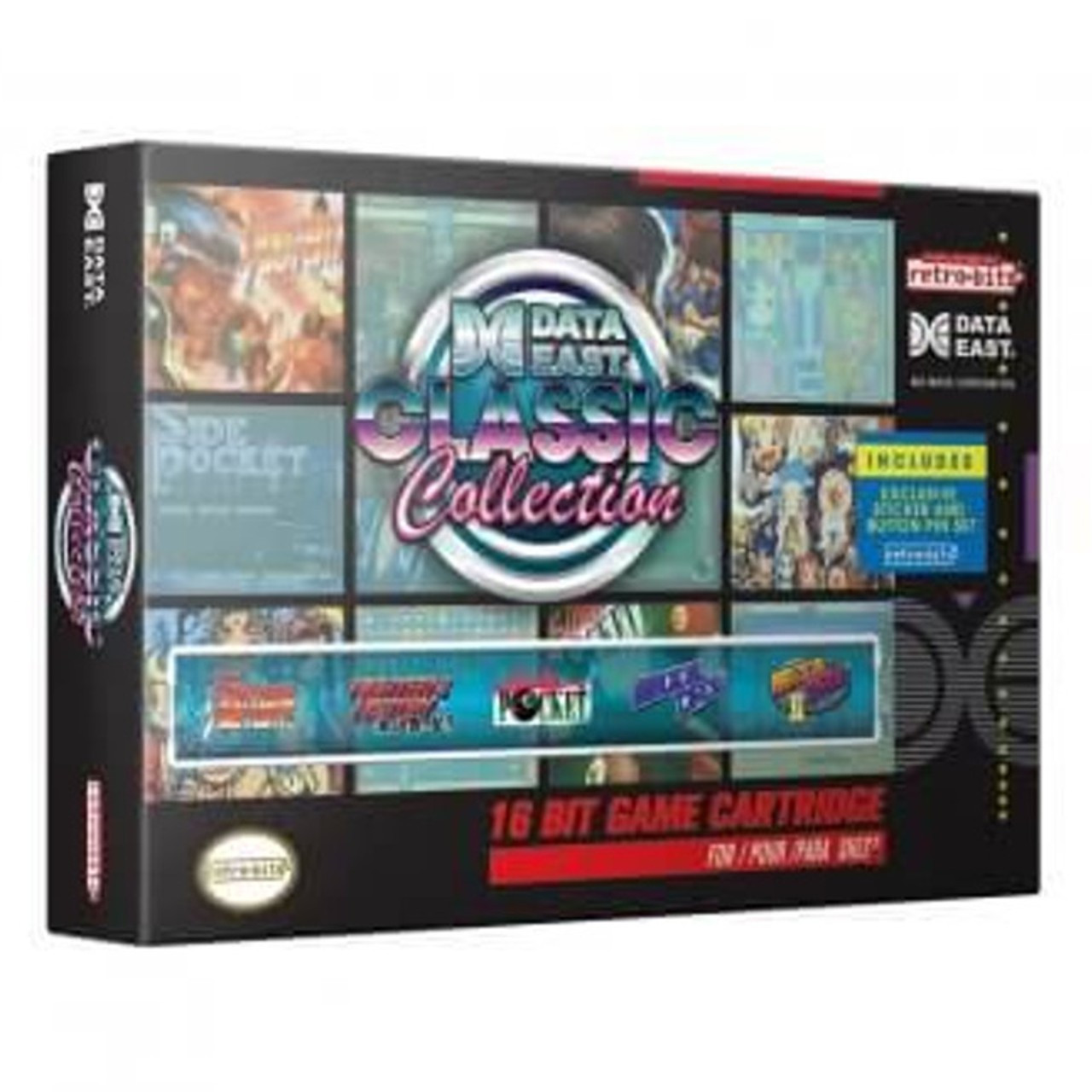 Data East Classic Collection for Super NES - Stone Age Gamer