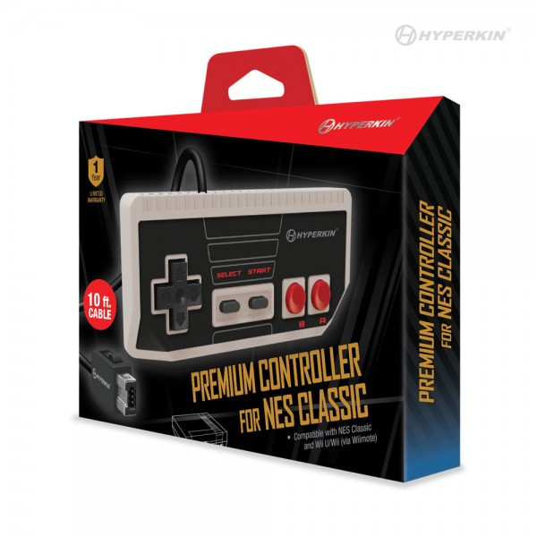 Premium Controller for NES Classic Edition, Wii, and Wii U - Hyperkin ...
