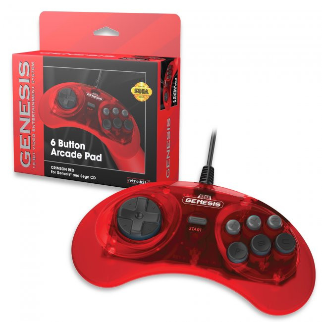 6-Button Controller for Sega Genesis - Officially Licensed - Stone Age ...
