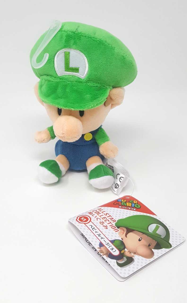 PLUSH Baby Luigi 6-inch (Nintendo) - Stone Age Gamer