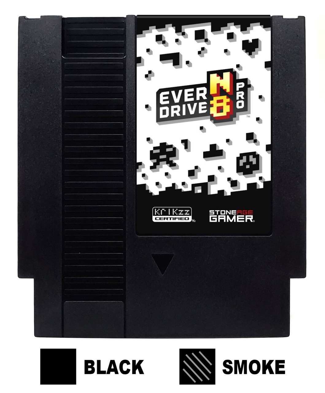 EverDrive-N8 Pro (Black Winter) [NES] - Stone Age Gamer