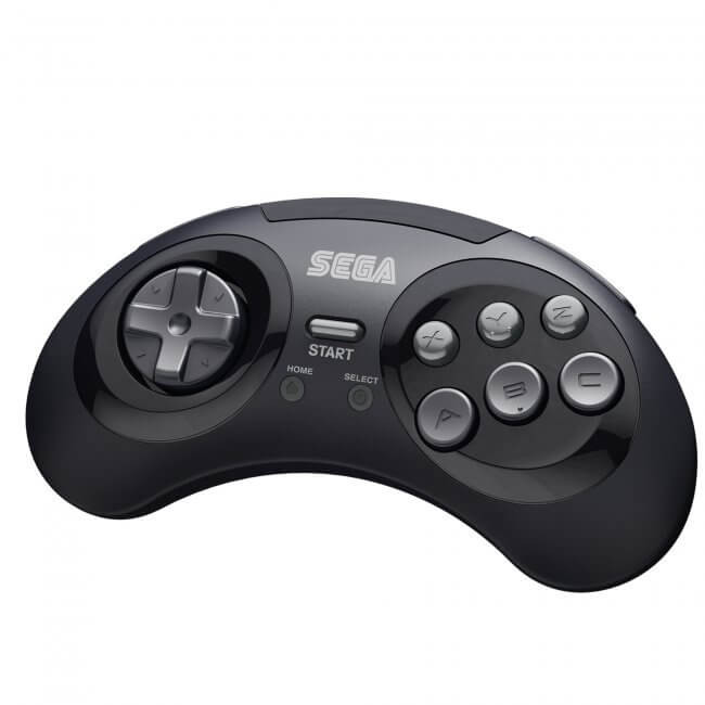 8-Button Wireless 2.4 GHz Controller for Sega Genesis - Officially ...
