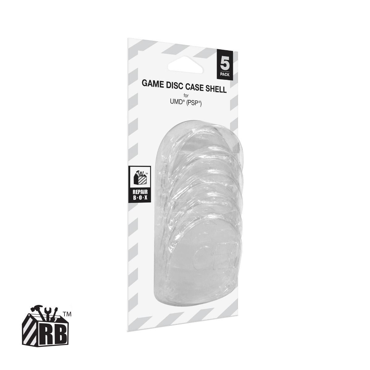 UMD Shell Case Replacement for PSP (5-Pack) - RepairBox - Stone Age Gamer