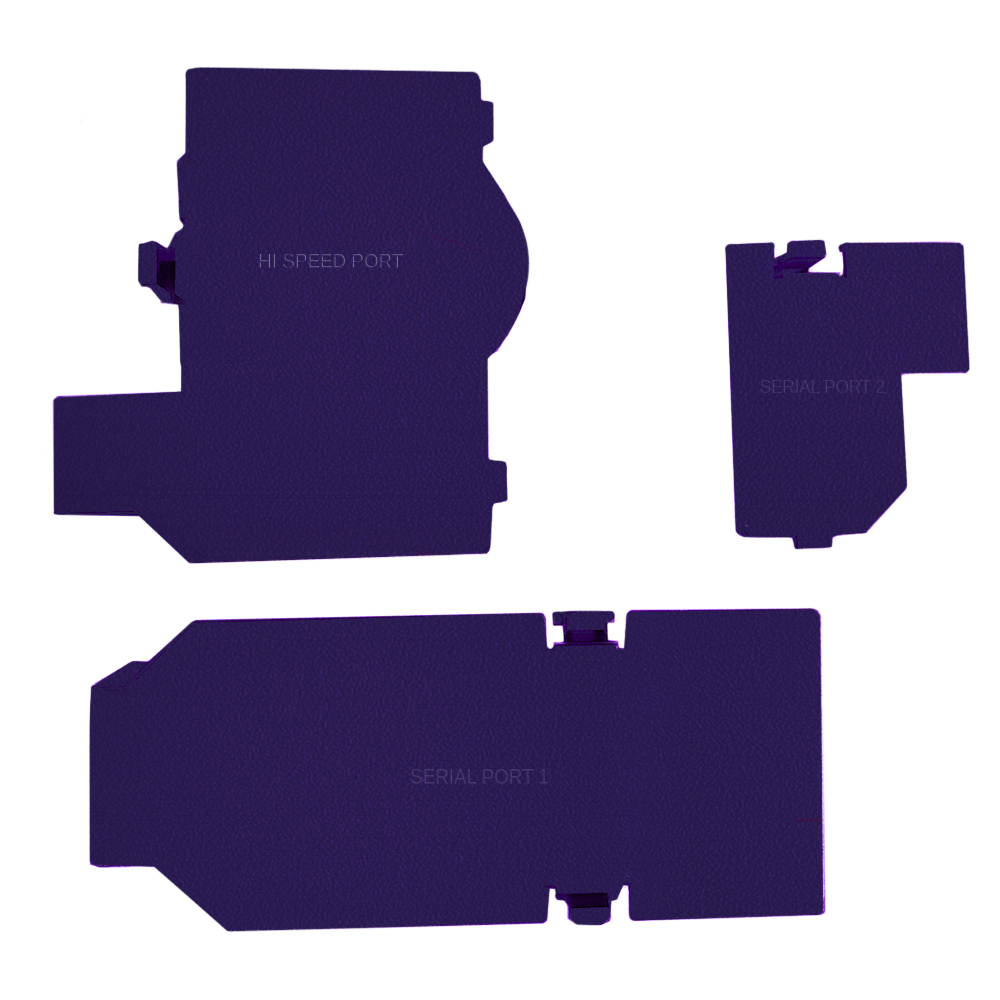 Replacement Bottom Console Covers for GameCube - Stone Age Gamer