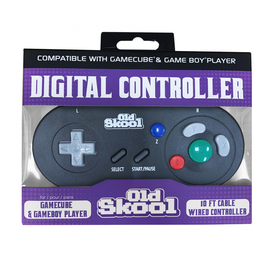 Digital Controller for GameCube - Old Skool - Stone Age Gamer