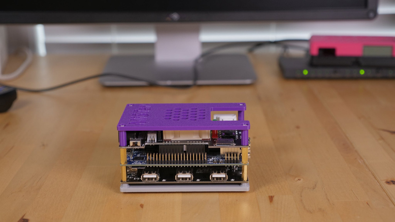 MiSTer Case (Top and Bottom Plate) - Retro Frog - Stone Age Gamer