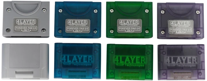 Forever Pak 64 256KB Battery-free Memory Pak for Nintendo 64 - Stone ...