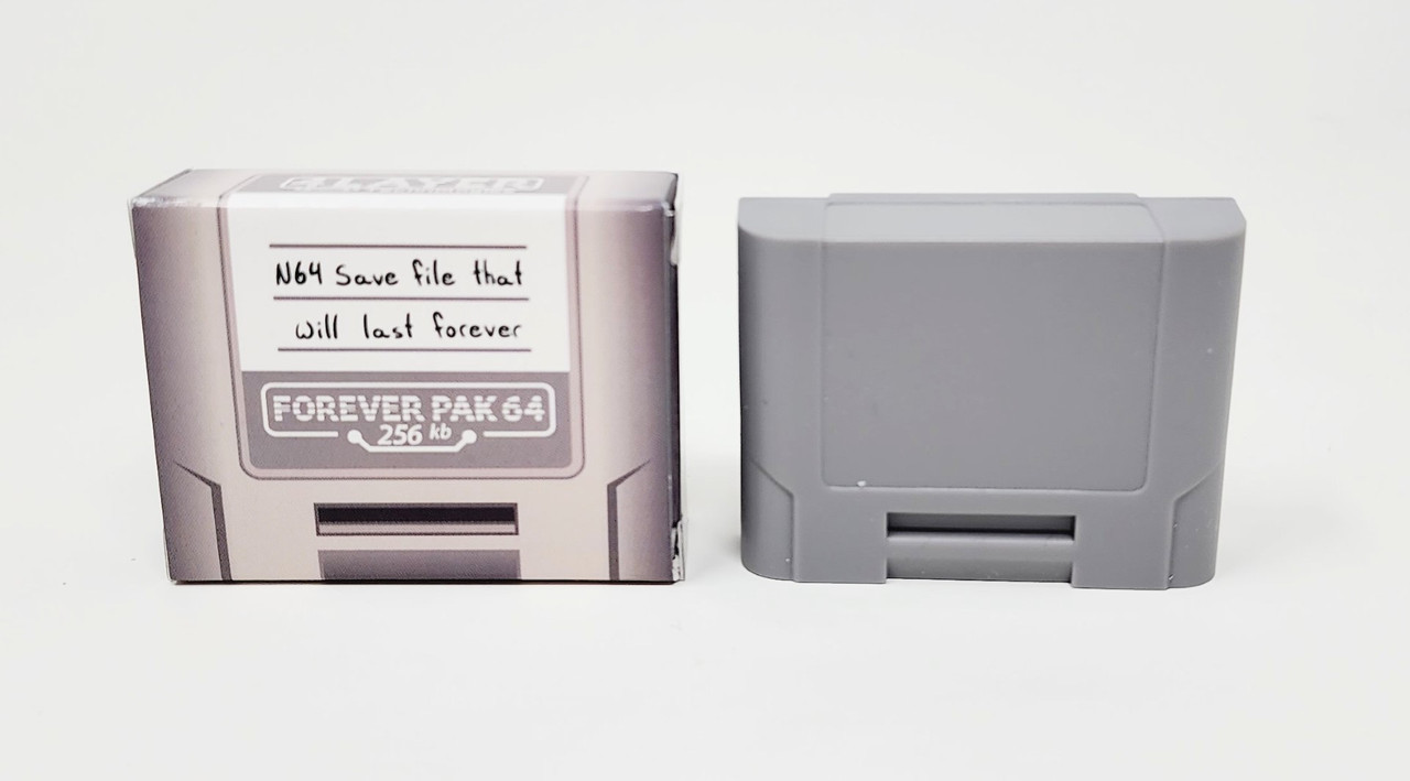 Forever Pak 64 256KB Battery-free Memory Pak for Nintendo 64 - Stone ...
