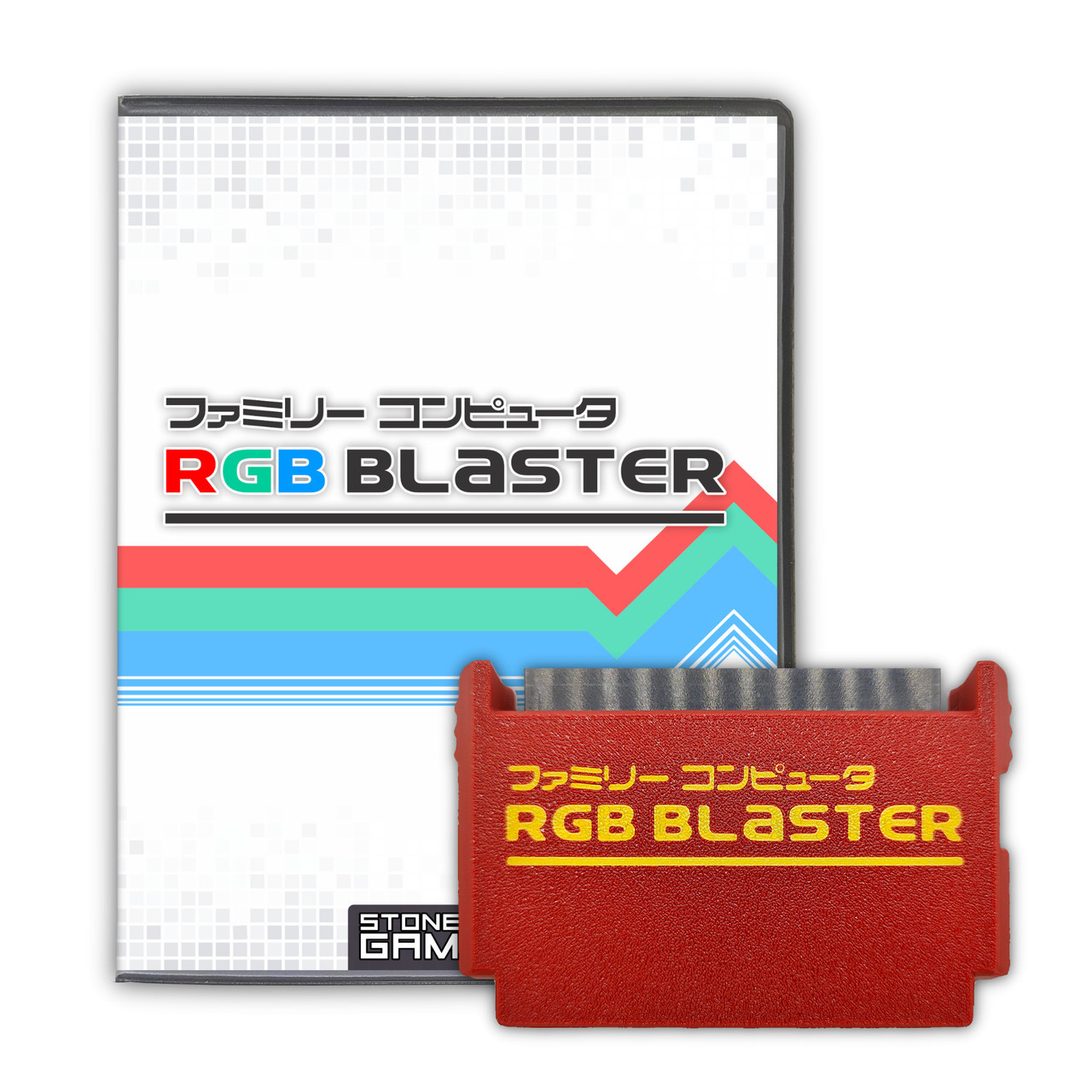 Famicom RGB Blaster with Deluxe Case - KRIKzz - Stone Age Gamer