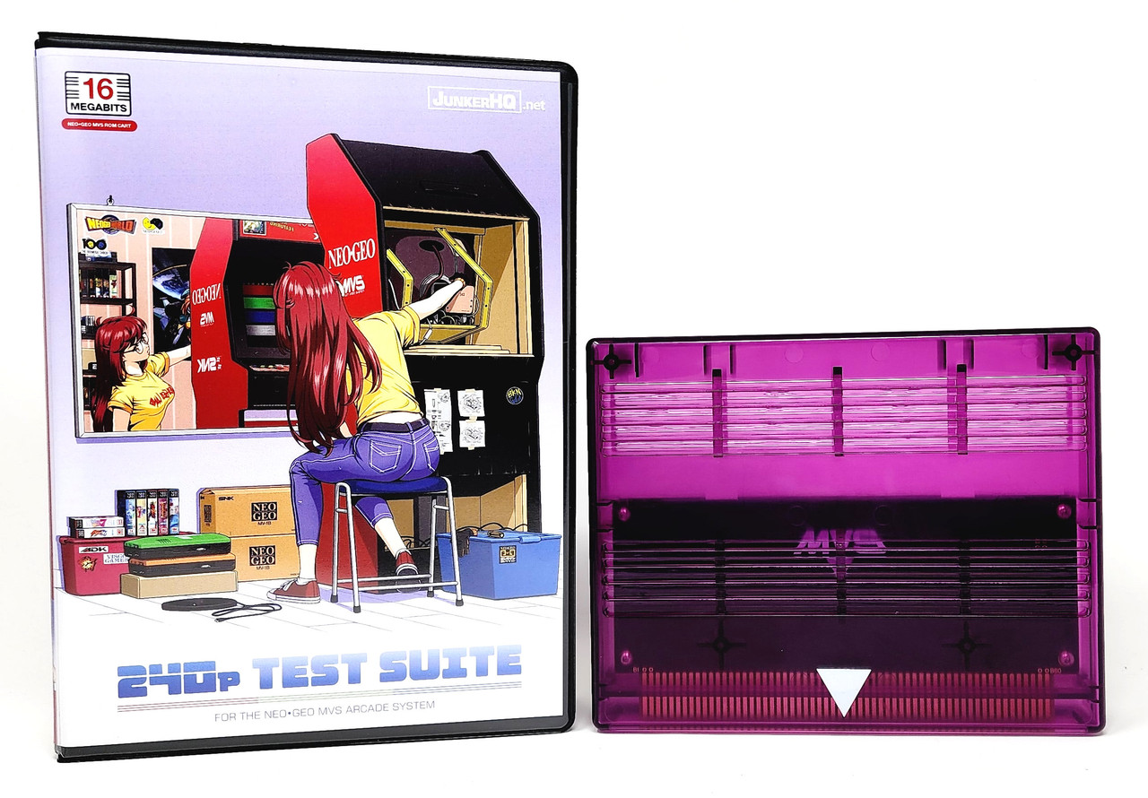 240p Test Suite for Neo-Geo MVS - JunkerHQ - Stone Age Gamer