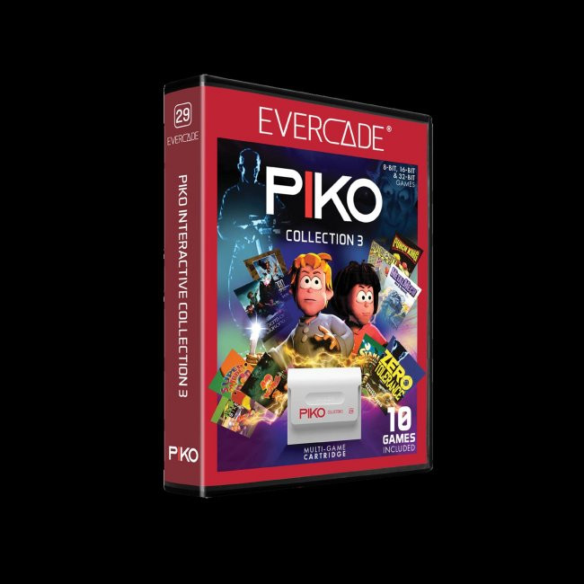 Piko Interactive Collection 3 - Evercade Game Cartridge - Stone Age Gamer