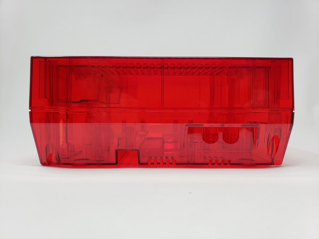 Nintendo NES Replacement Console Shell - Clear Red - Stone Age Gamer