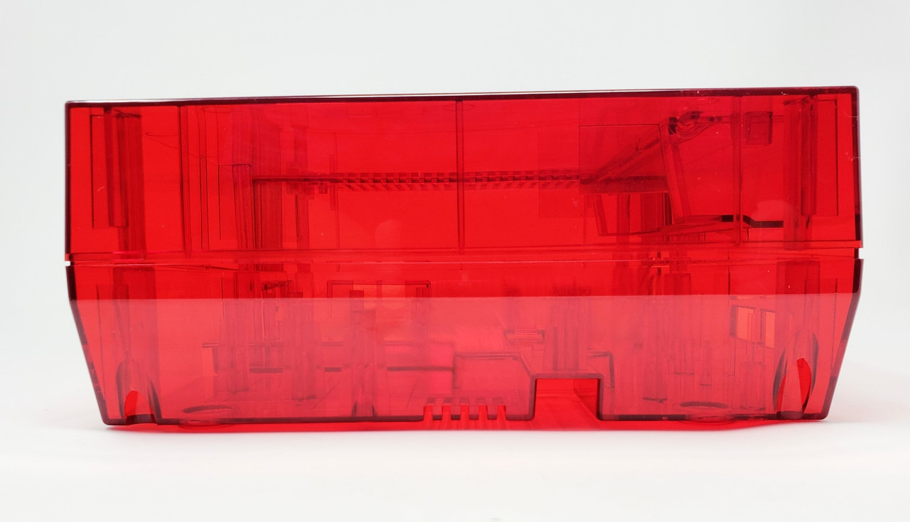 Nintendo NES Replacement Console Shell - Clear Red - Stone Age Gamer