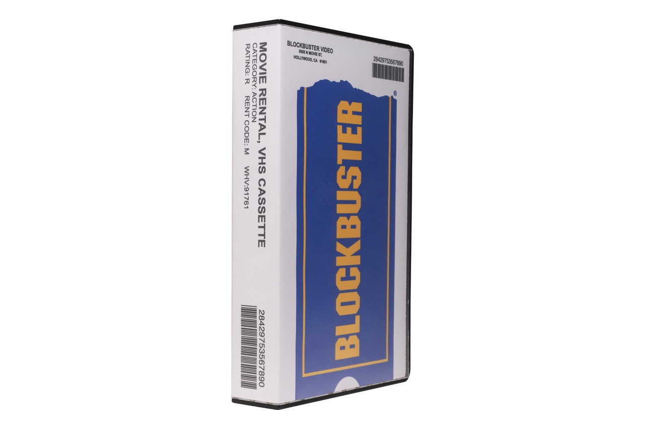 Blockbuster VHS Mini Game Cases for Nintendo Switch - Stone Age Gamer