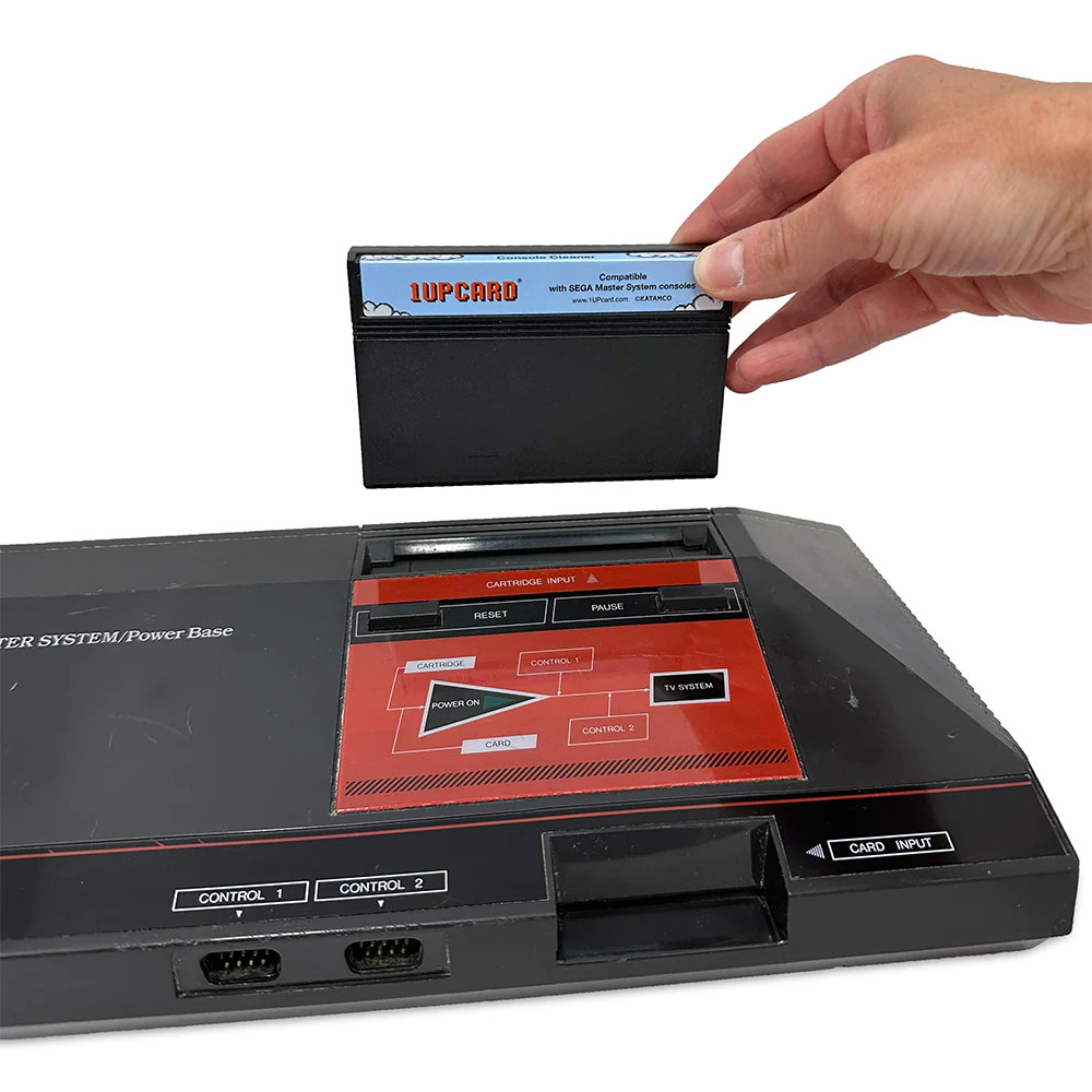 Console Cleaning Cartridge for Sega Master System - 1UPcard - Stone Age ...