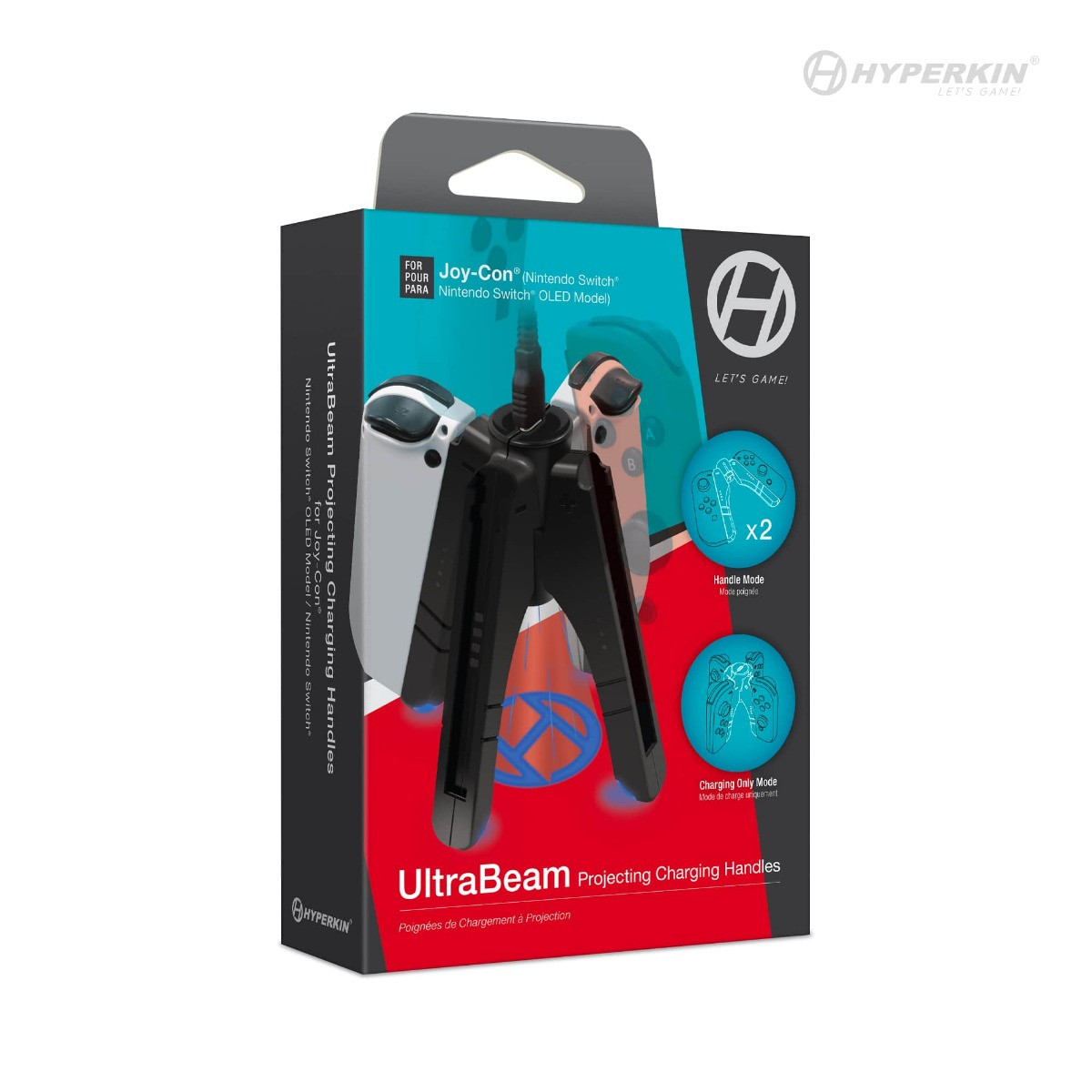 UltraBeam Projecting Charging Handles For Nintendo Switch Joy-Cons ...