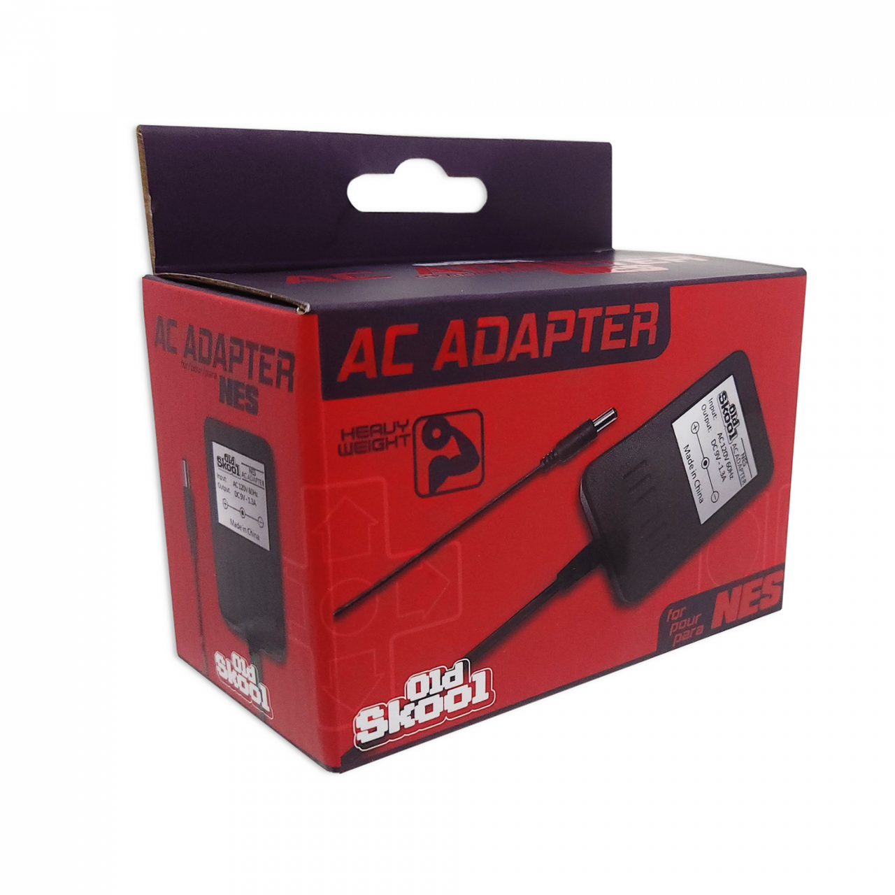 Dedicated Heavy Weight AC Power Adapter for NES - Old Skool - Stone Age ...