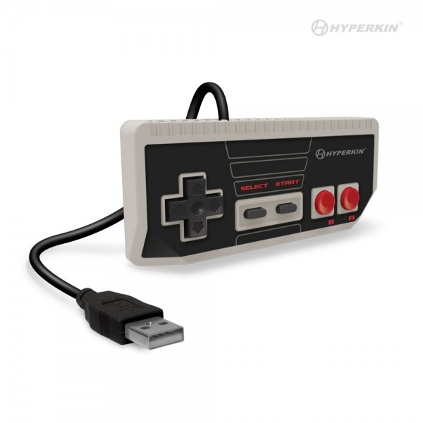 Cadet Premium NES Style USB Controller for PC and Mac - Hyperkin ...