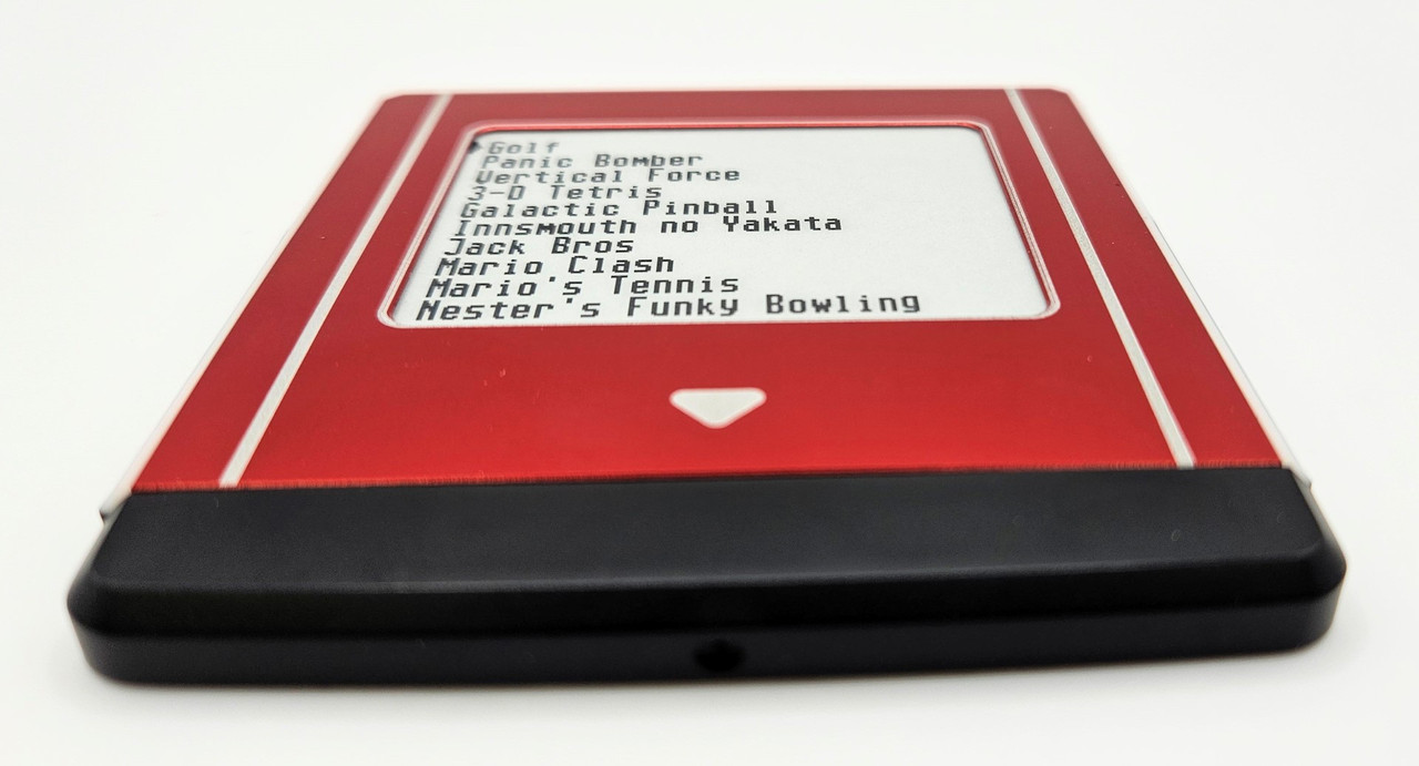 HyperFlash32 E-Ink 32Mbit Flash Cart for Virtual Boy - Stone Age Gamer