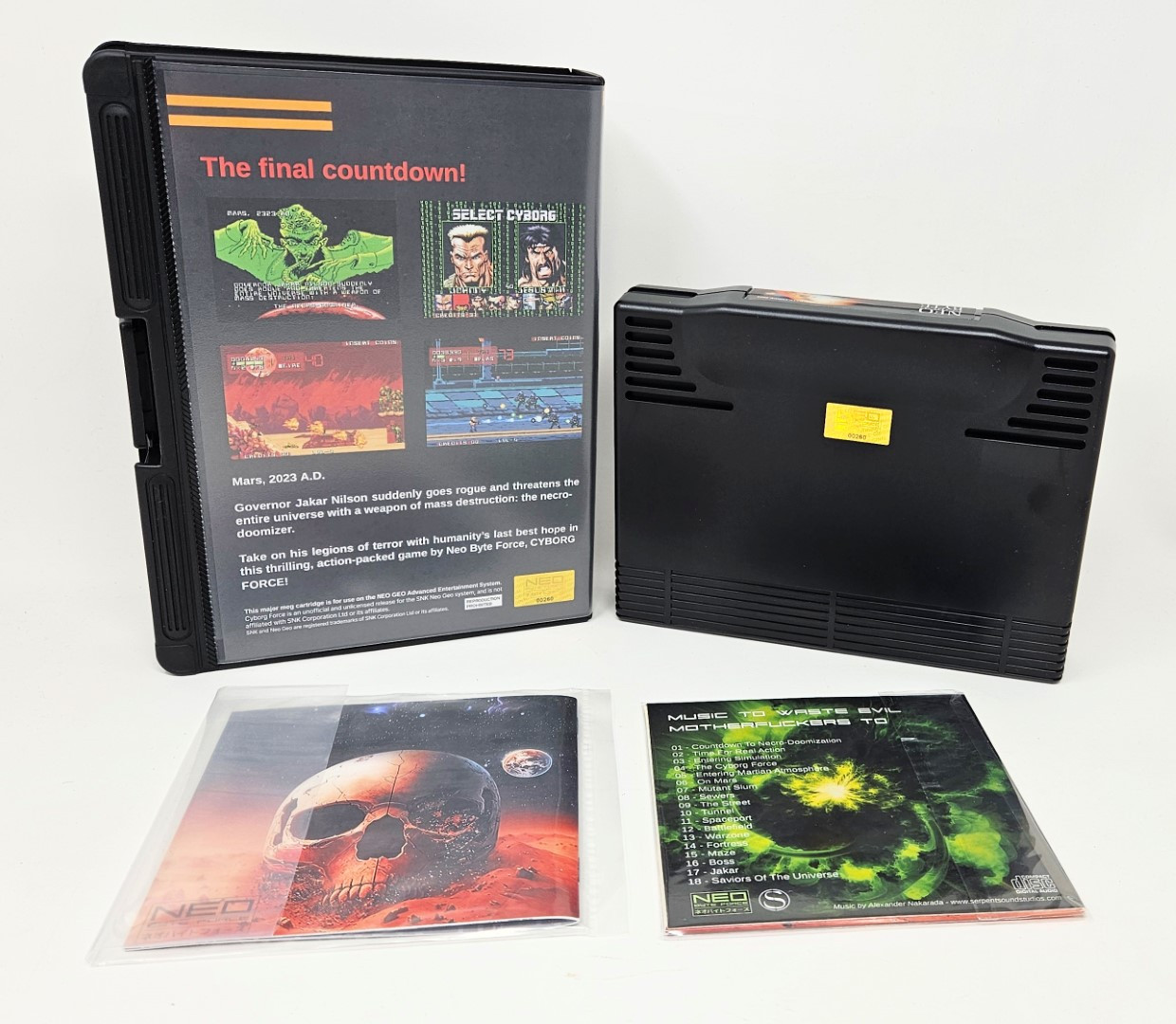 Cyborg Force - Neo Geo AES - Stone Age Gamer