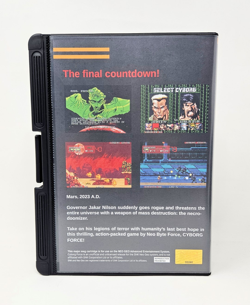 Cyborg Force - Neo Geo AES - Stone Age Gamer