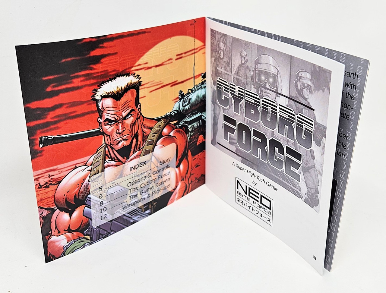 Cyborg Force - Neo Geo AES - Stone Age Gamer