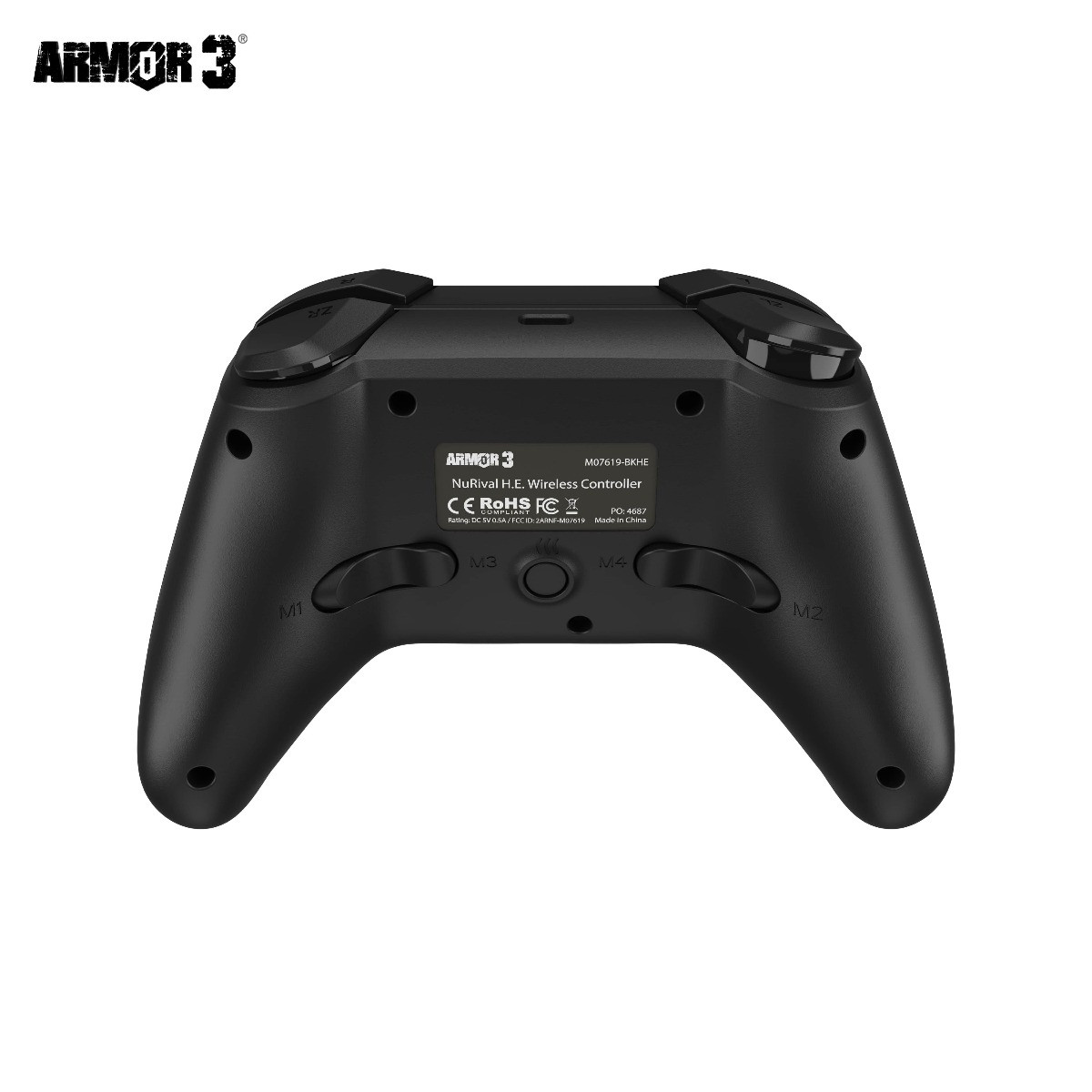 NuRival Wireless Hall Effect Stick Game Controller for Switch - Stone ...