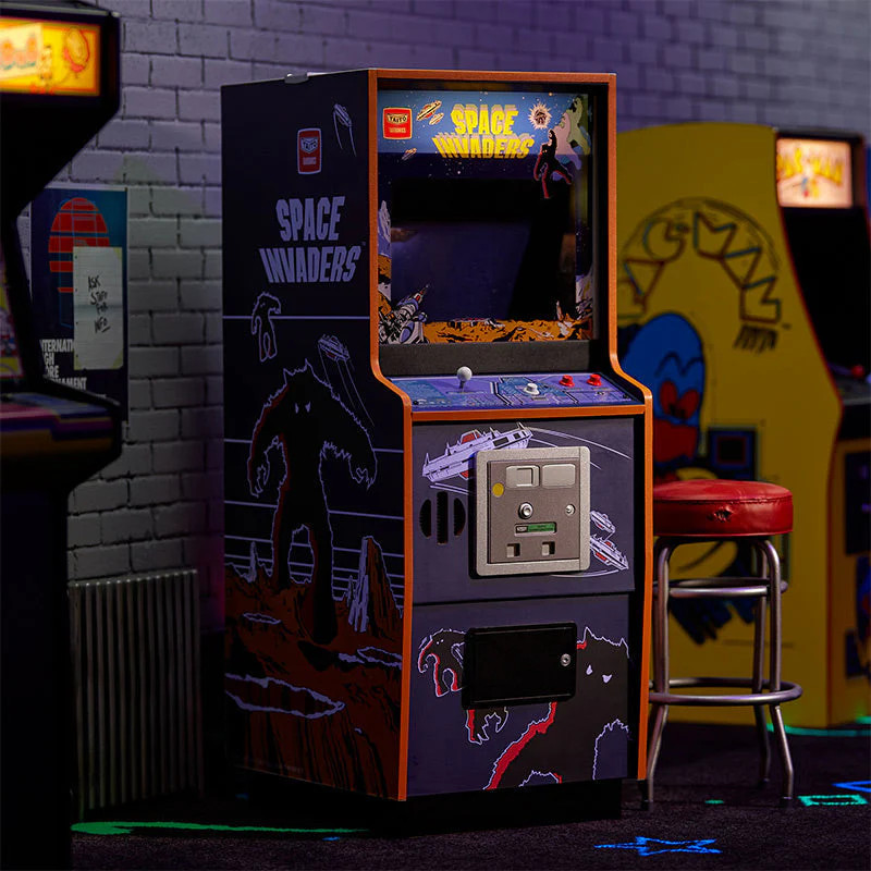 OFFICIAL TAITO SPACE INVADERS Quarter Size Arcade Cabinet - Stone Age Gamer