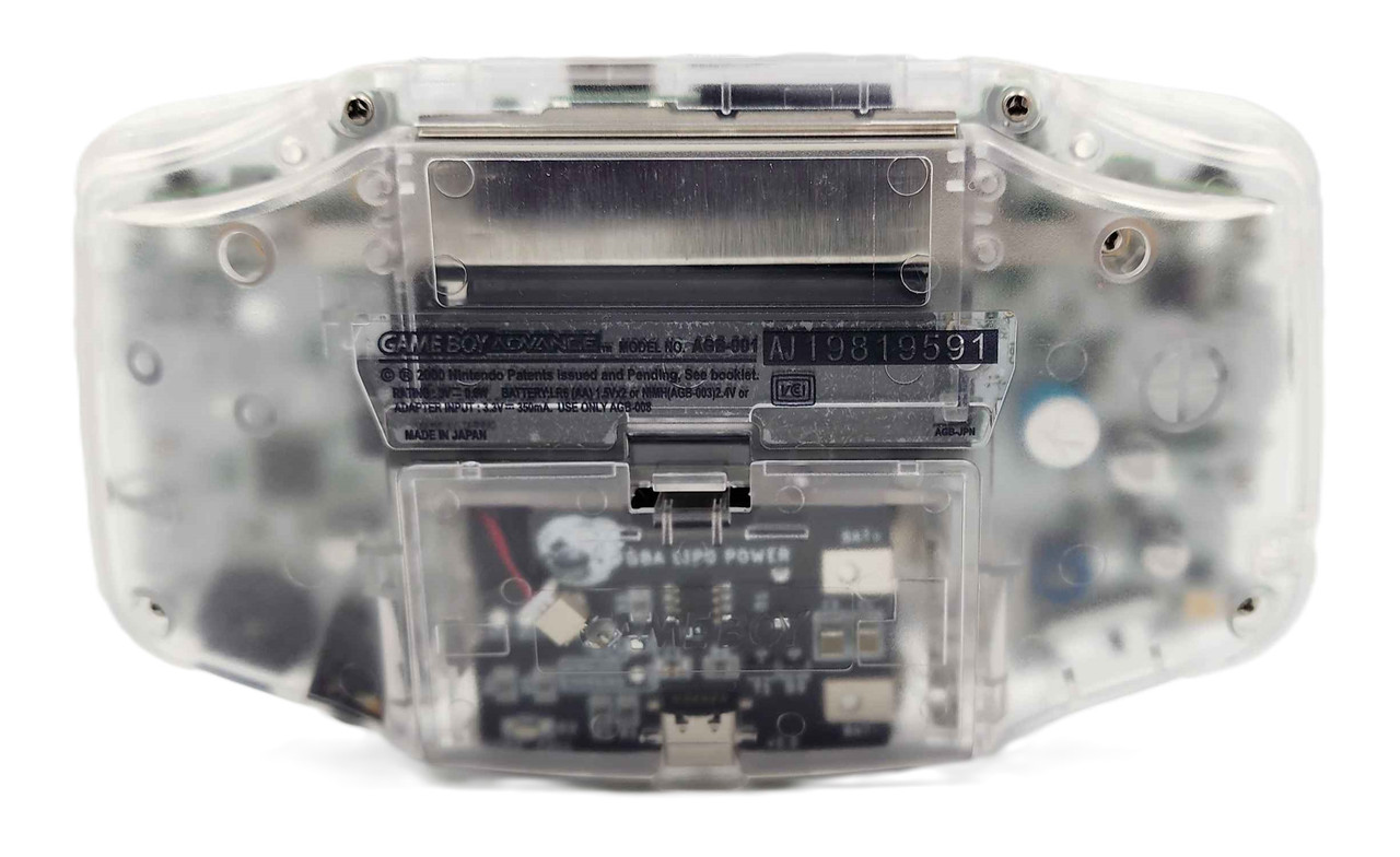 GameBoy Advance OEM LCD Upgraded System - Crystal Clear - Stone Age Gamer