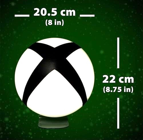 Light Up XBOX Logo Light - Stone Age Gamer