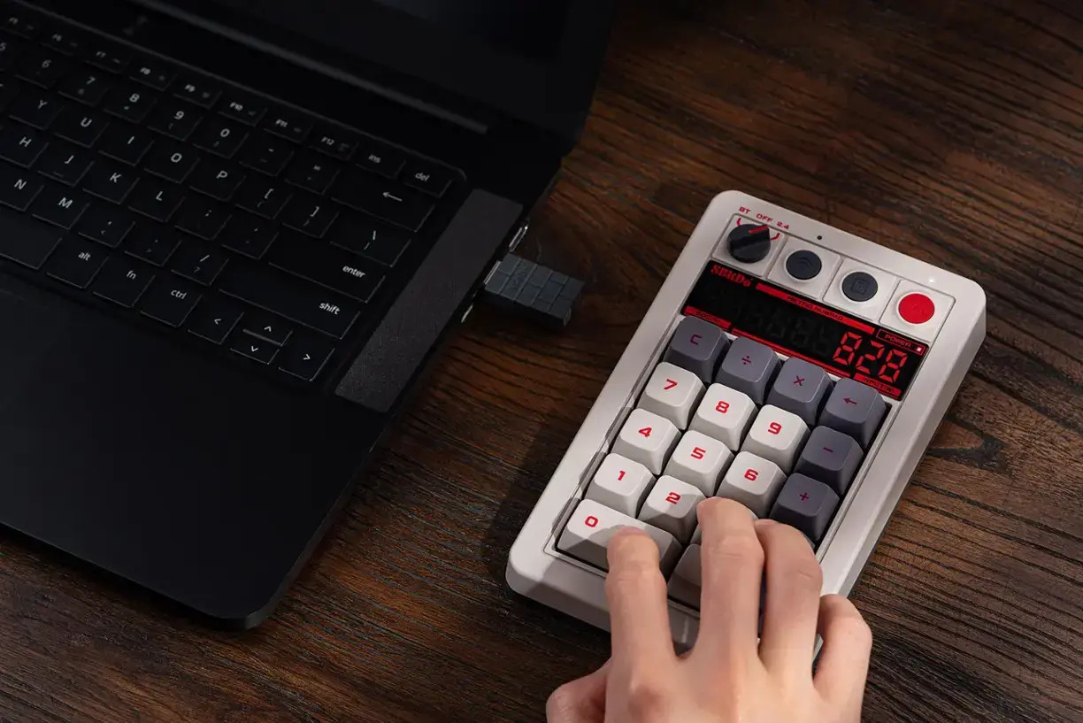 Retro Mechanical Numpad - N Edition - 8BitDo - Stone Age Gamer