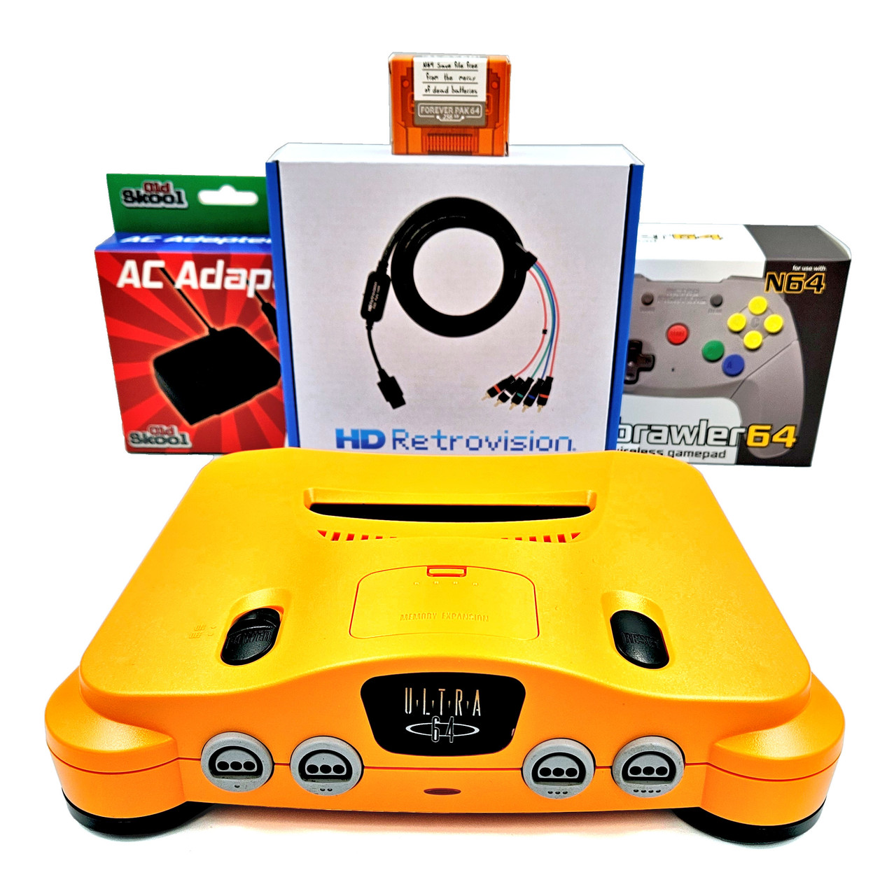 New Funtastic N64 RGB/Wireless Console Bundle - Stone Age Gamer