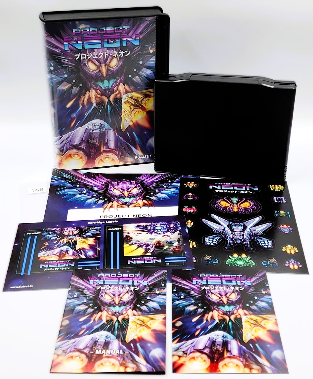 Project Neon for the Neo Geo AES (Standard Edition) - Stone Age Gamer