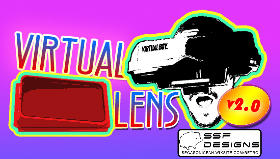 Virtual Lens Set New V2.0 for Nintendo Virtual Boy - SSF Designs ...