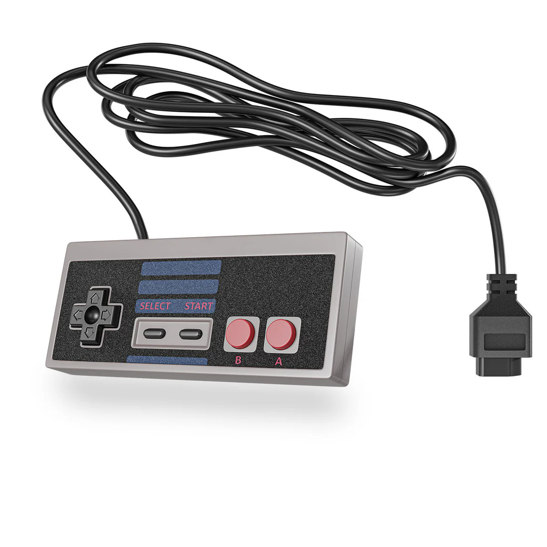 Wired Controller for NES - XYAB - Stone Age Gamer