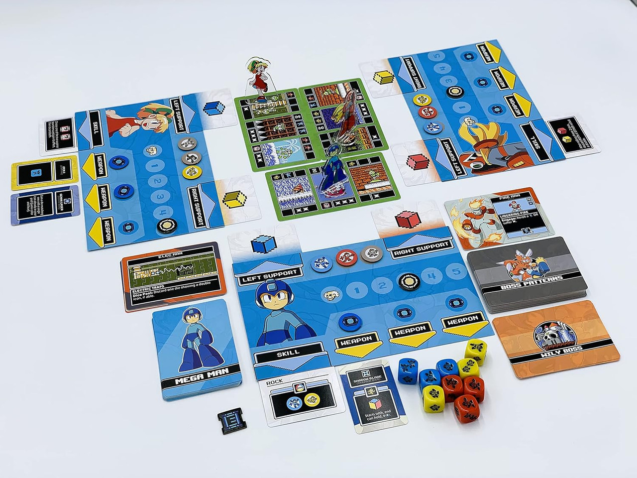 Mega Man Adventures Board Game - Stone Age Gamer