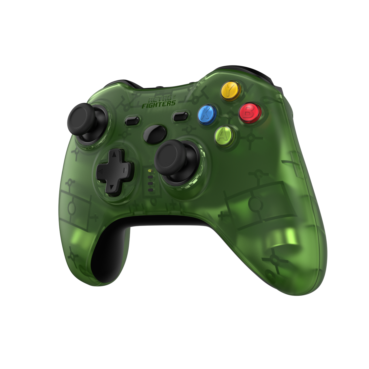 Hunter 360 Wireless 2.4Ghz Controller for Xbox 360 - Retro Fighters ...