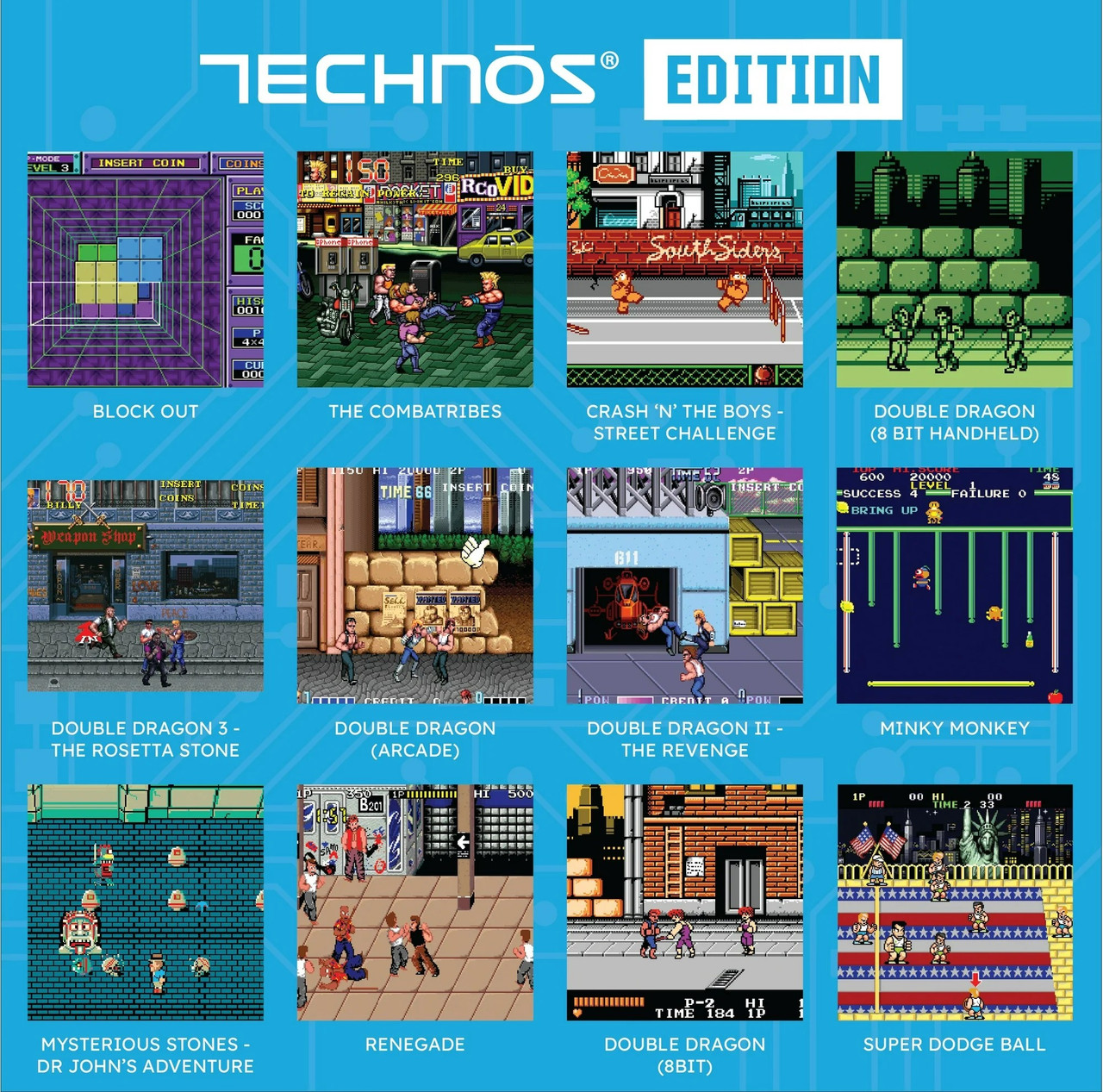 Hyper Mega Tech Technos Super Pocket Handheld Console (Evercade ...