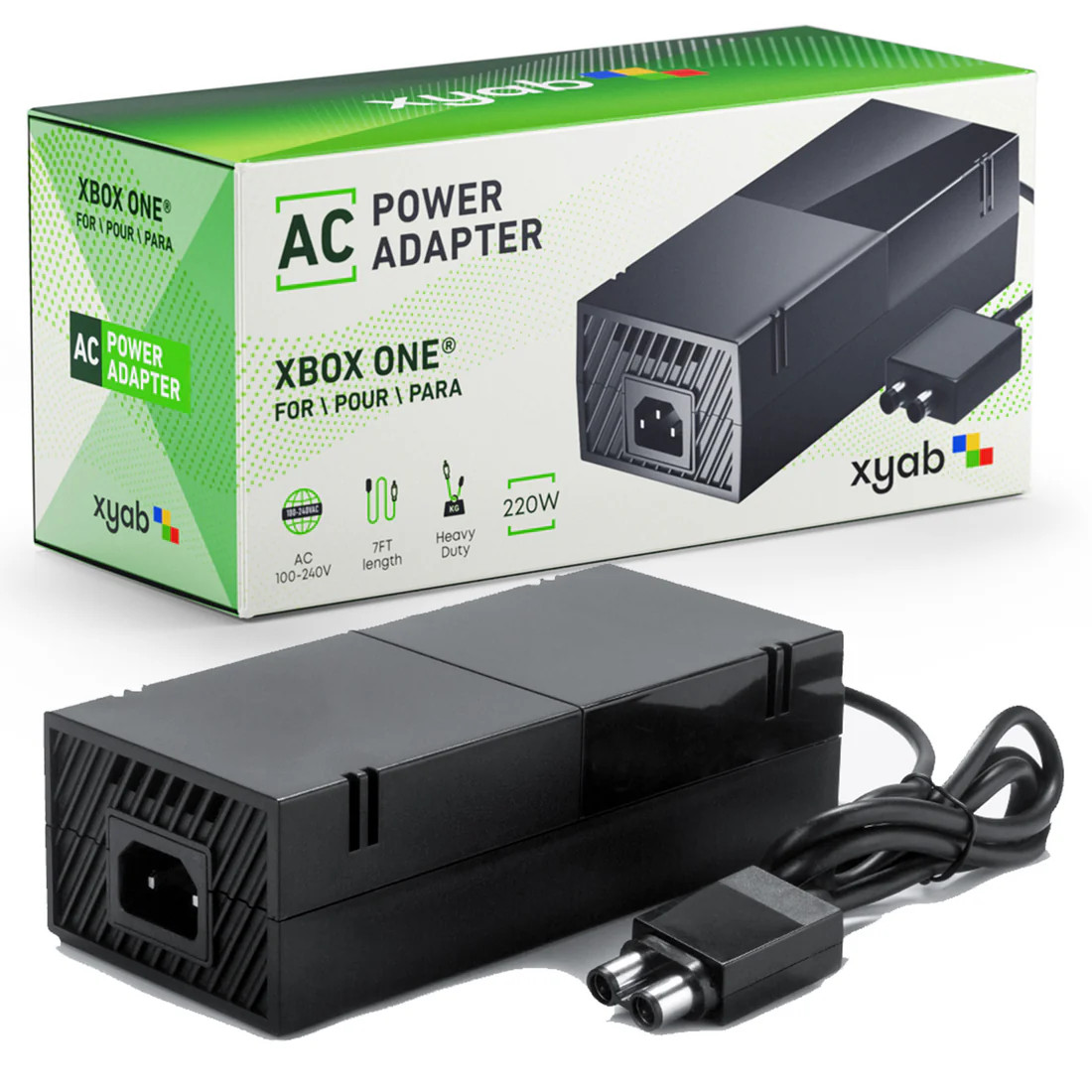 AC Power Adapter - Xbox One - Stone Age Gamer