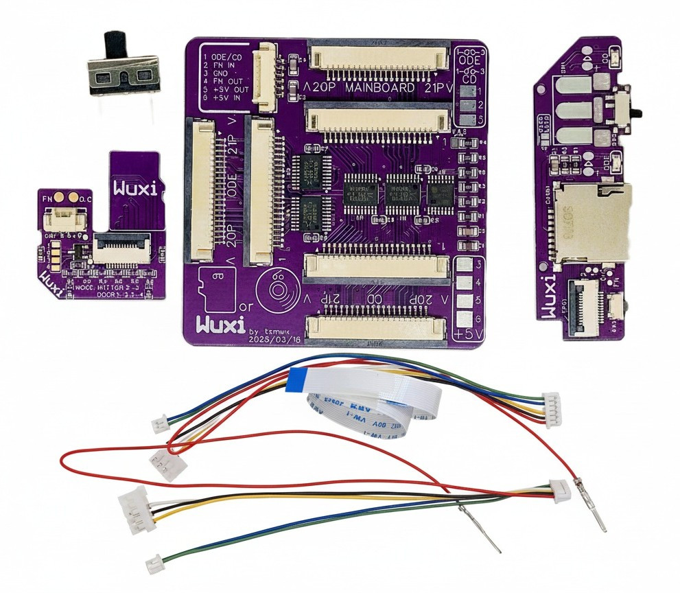 Wuxi ODE Switcher PCB Kit - Sega Saturn - Stone Age Gamer