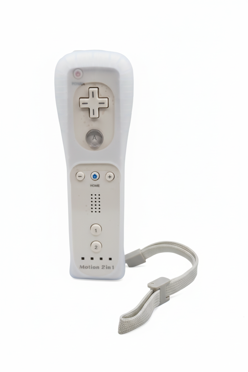 Wireless Controller - White (MOTION PLUS) for Nintendo Wii / Wii U ...