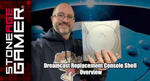 Replacement Dreamcast Console Shell Overview - Stone Age Gamer