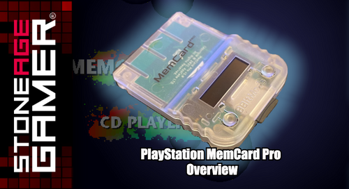 PlayStation MemCard Pro Overview - Stone Age Gamer