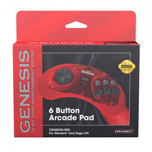 6 Button Controller For Sega Genesis Officially Licensed Stone Age