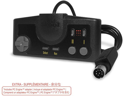 PGS Controller for TurboGrafx 16 and PC Engine Old Skool Stone Age Gamer