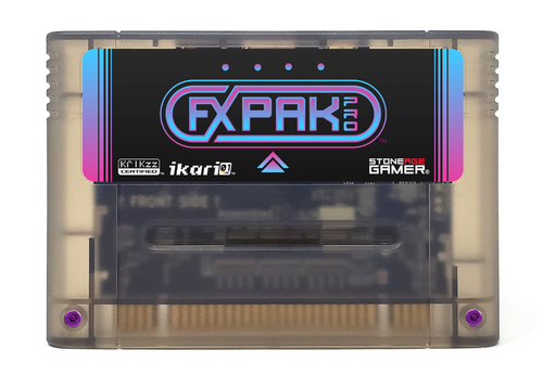 FXPAK Pro (Neon Night) - Stone Age Gamer