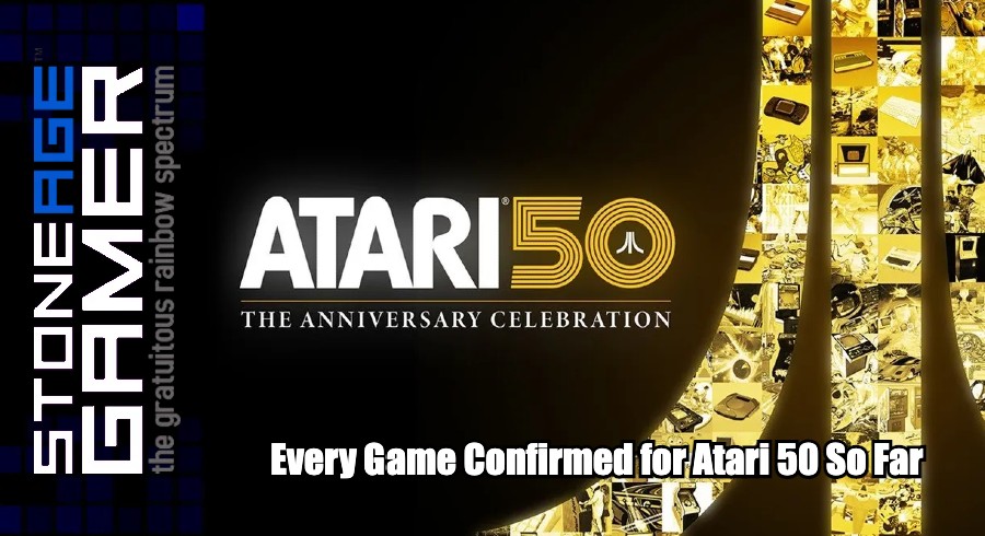 Every Game Confirmed for Atari 50 So Far - Stone Age Gamer
