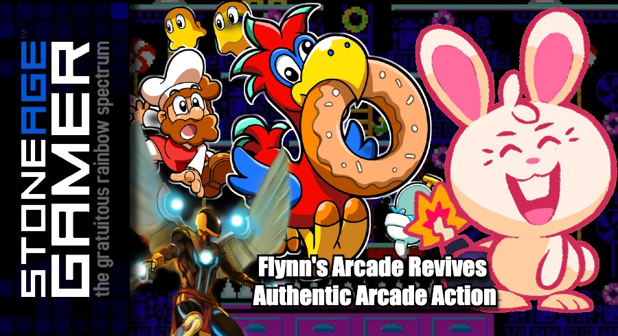 Flynn's Arcade Revives Authentic Arcade Action - Stone Age Gamer